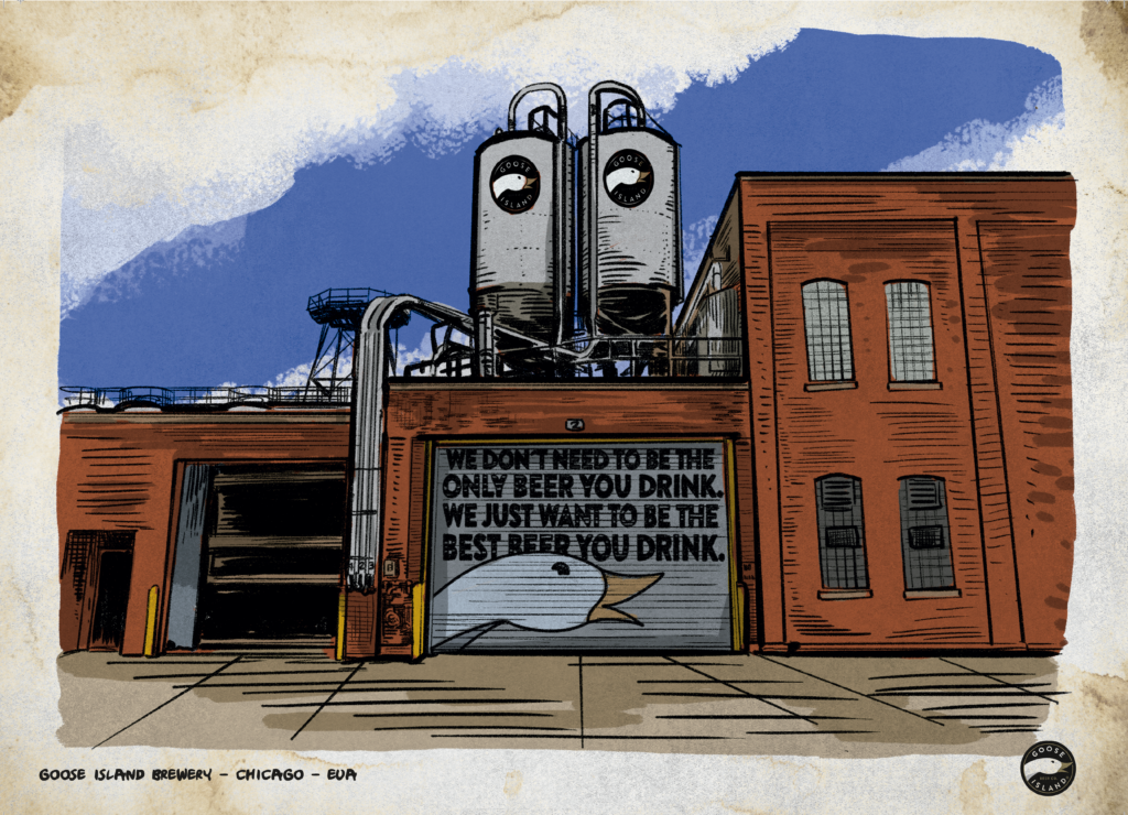 Cartaz Goose Island | Beer FanStore