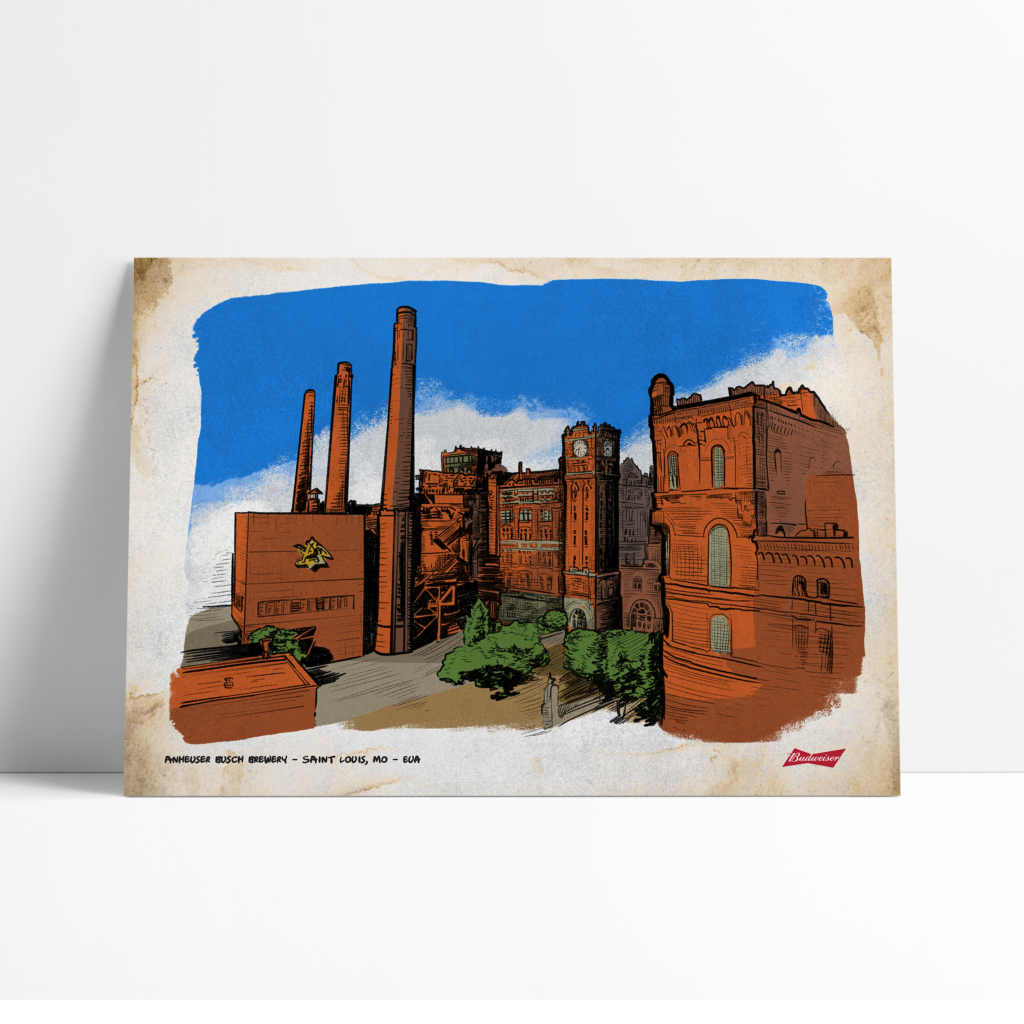 Cartaz Anheuser Busch – Budweiser | Beer FanStore